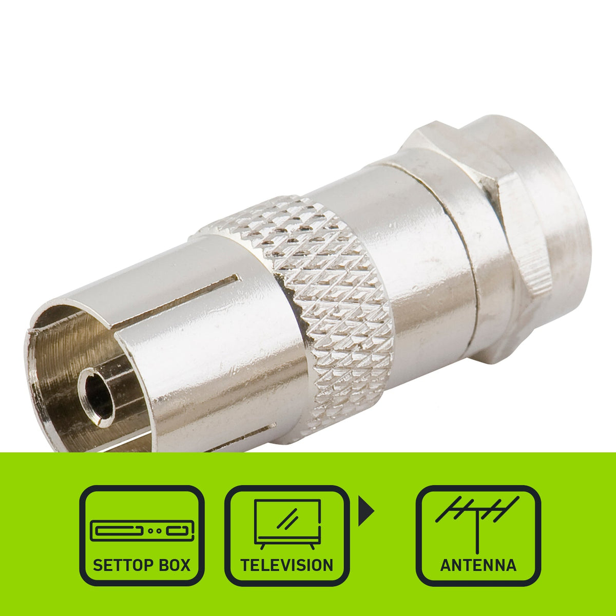 F59 Plug to PAL TV Socket