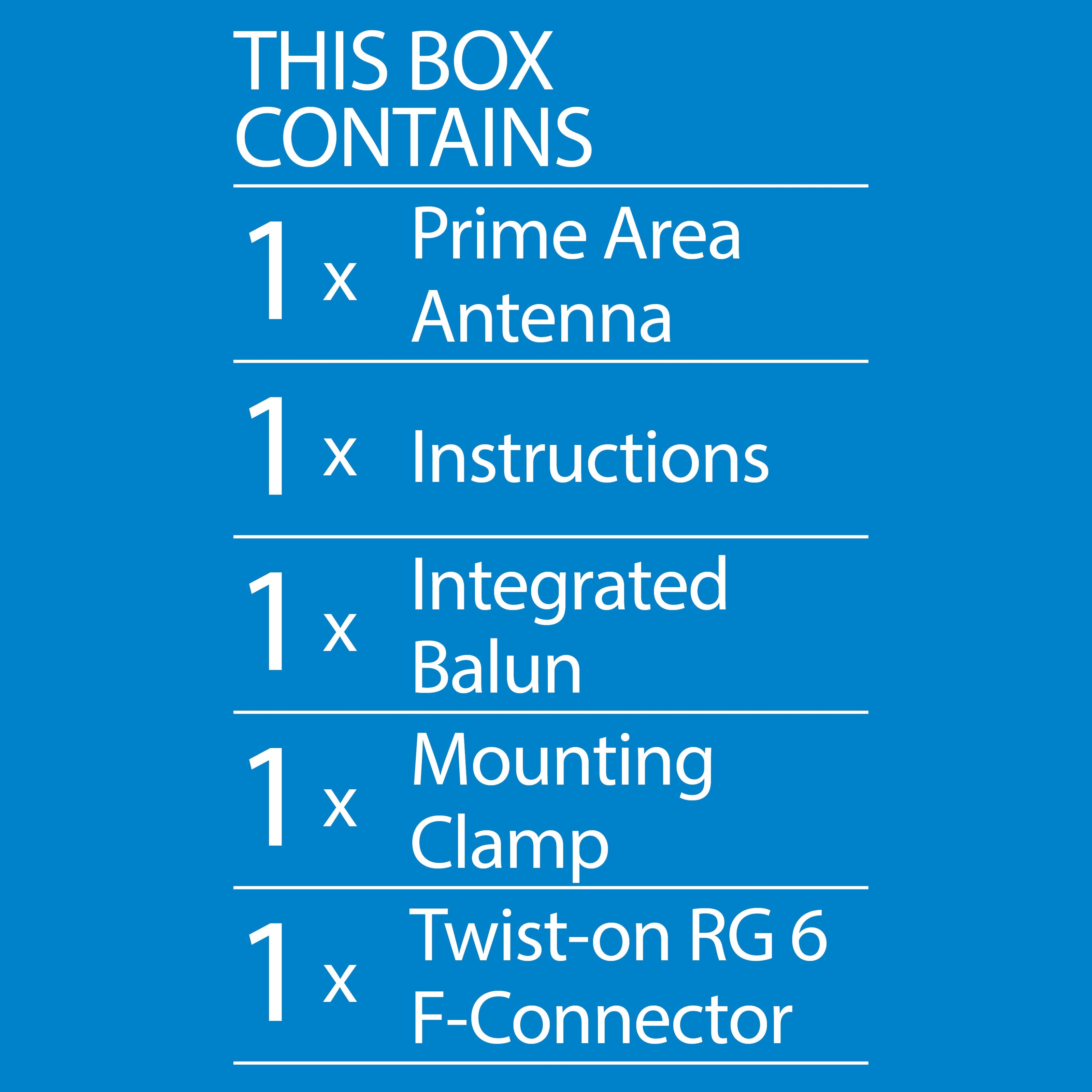 Prime Super Multiband UHF Outdoor Antenna